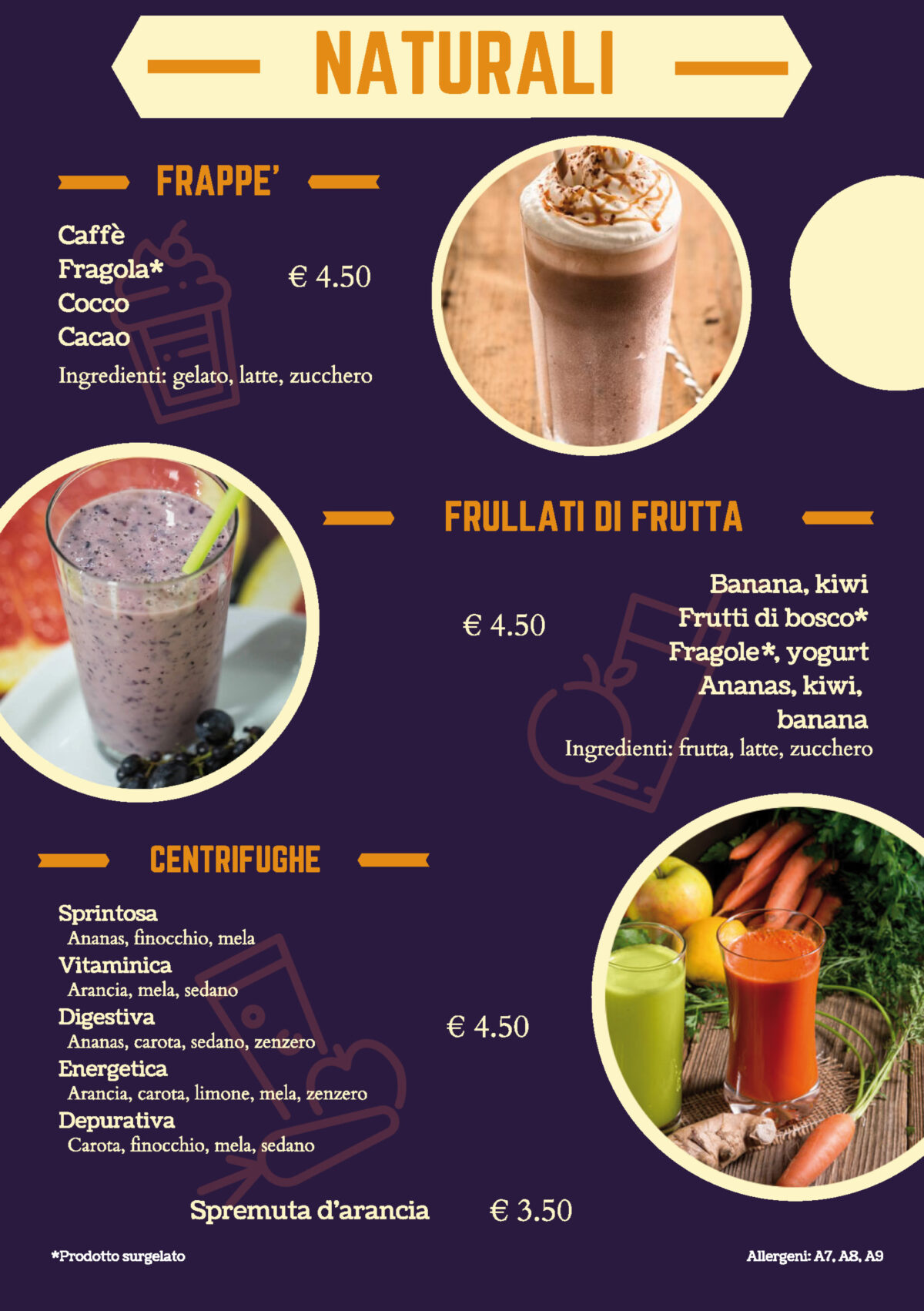 Frappè e frullati - St.john's puB